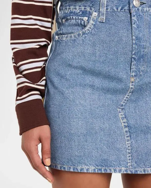 Rag & Bone Rb Miramar Ponte Mini Skirt