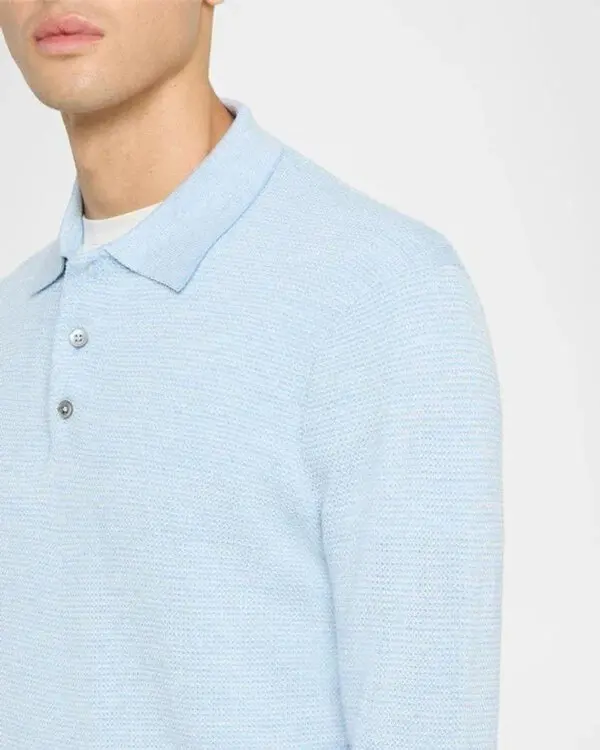 Polo Ralph Lauren Apos;s Striped Wool-blend Polo Sweater