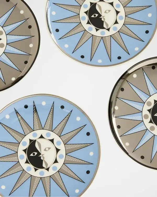 Jonathan Adler Soleil Coasters, Set Of 4