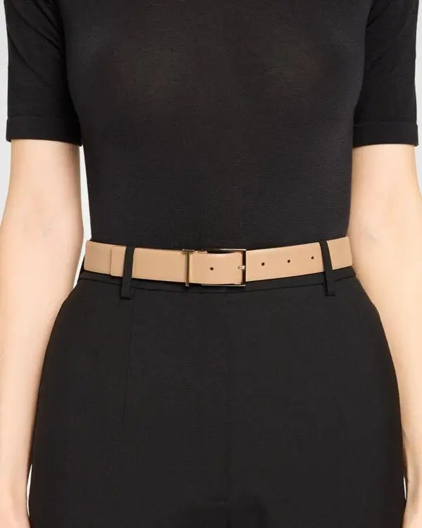 TOM FORD BOUTIQUE T Loop Leather Belt - Amphora