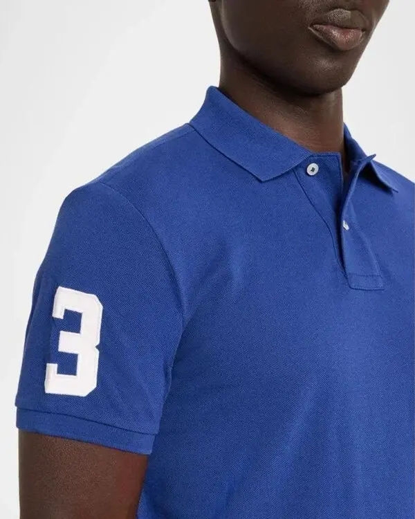 Polo Ralph Lauren Apos;s Custom Slim Fit Big Pony Mesh Polo Shirt