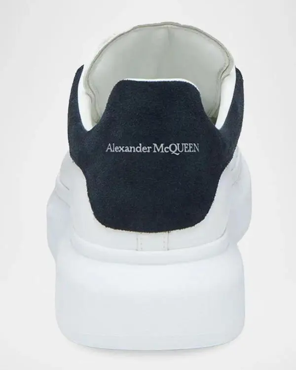 Alexander McQueen Apos;s Leather And Suede Oversized Sneakers