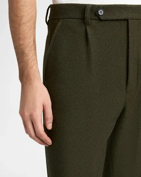 JIL SANDER Apos;s Brushed Wool Straight-leg Pants
