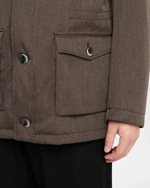Herno Apos;s Virgin Wool Field Jacket