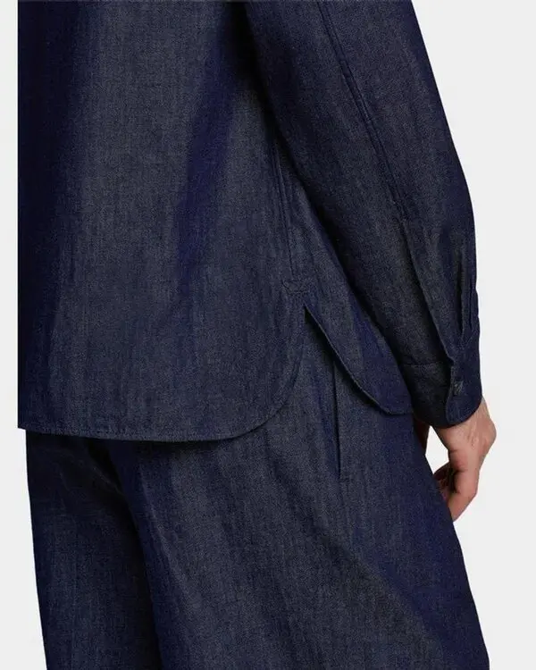 JIL SANDER Apos;s Chambray Button-front Utility Shirt