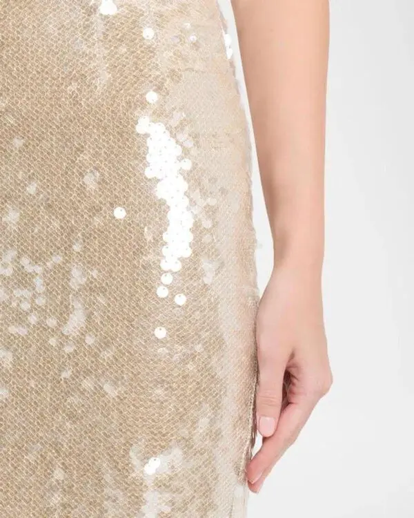 LAQUAN SMITH Sequined Pencil Skirt