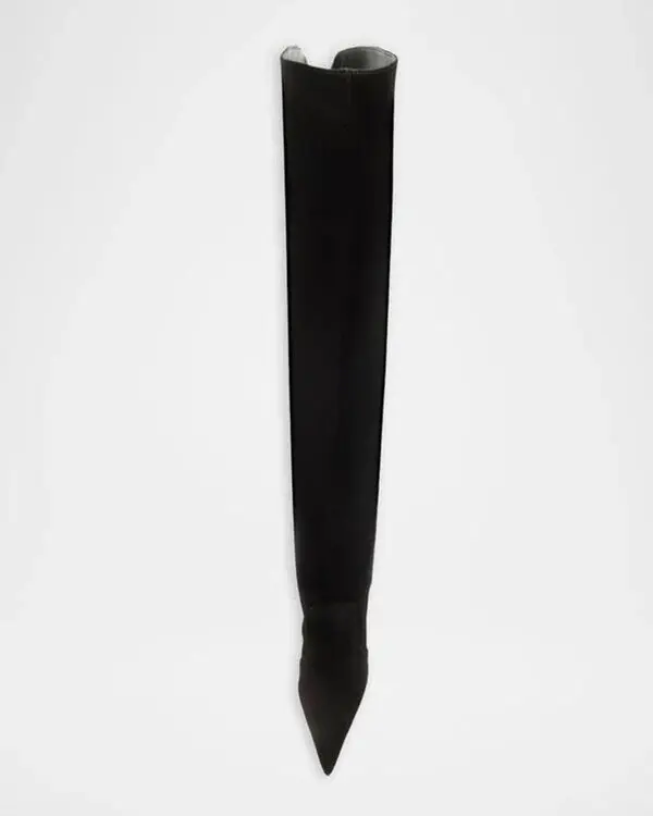 Schutz 85mm Mikki Suede Over-the-knee Boots