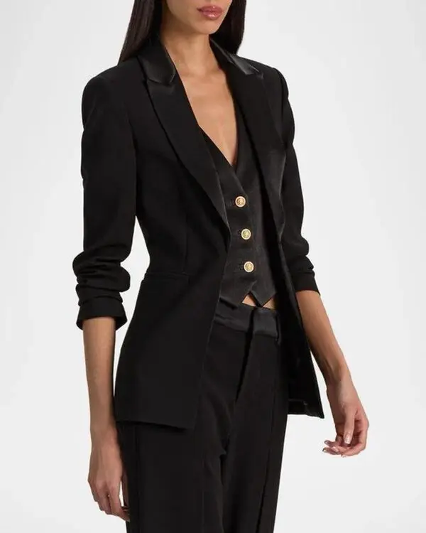Alice + Olivia Alton Blazer With Vest