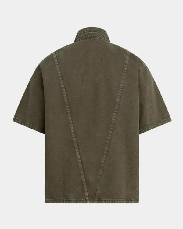 Hudson Jeans Apos;s Carpenter Denim Short-sleeve Shirt