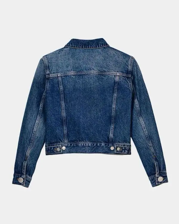 Marc Jacobs Shrunken Denim Jacket - Medium Was