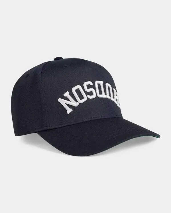 Hudson Jeans Apos;s Embroidered Reverse Logo Baseball Cap