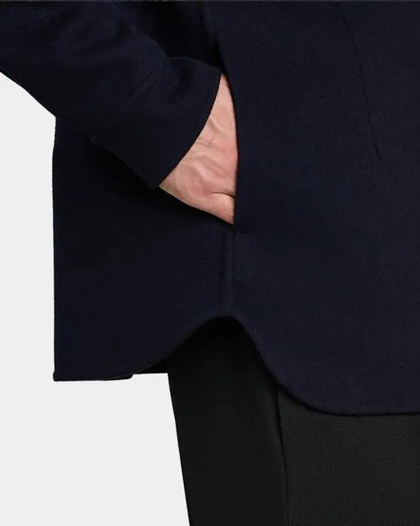 JIL SANDER Double Wool Shirt Jacket