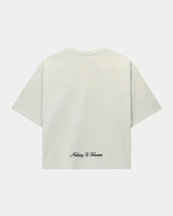 RtA Apos;s Curva Ultra Austin Cropped Oversized T-shirt