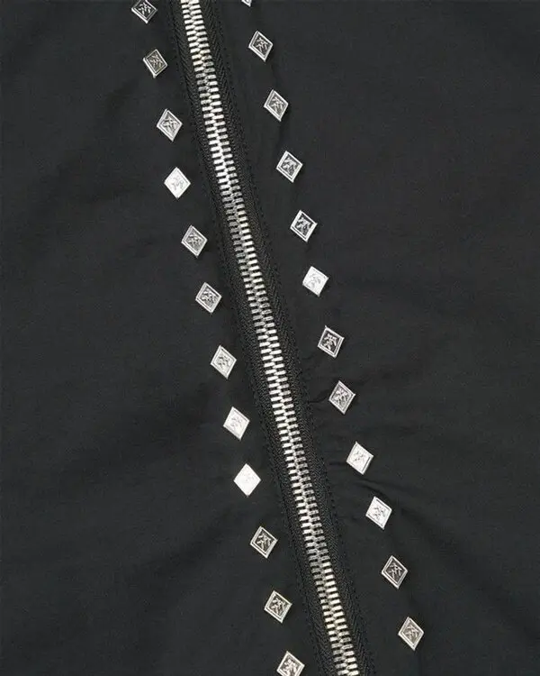 RtA Curva Ultra Rowan Studded Bomber Jacket