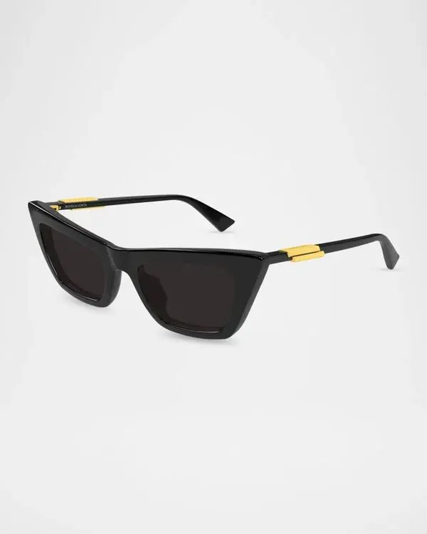 Bottega Veneta Bold Ribbon 53mm Cat-eye Sunglasses