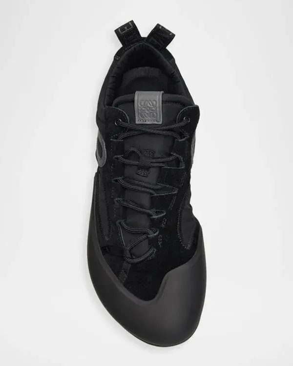 Loewe Grip Nylon Sneakers - Black