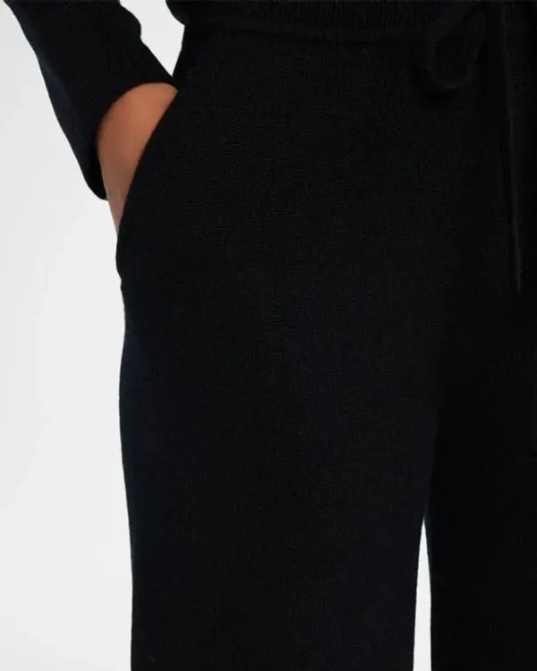 Tse Cashmere Cashmere Straight-leg Pants - Black