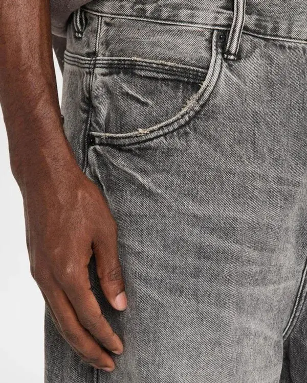PURPLE BRAND Apos;s High Summer Distressed Asymmetric Denim Shorts