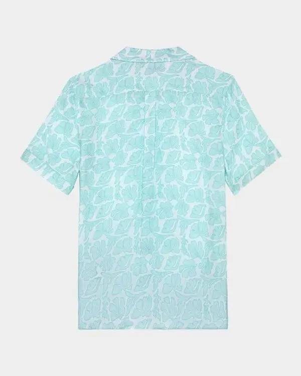 Vilebrequin Apos;s Seashells Linen Short-sleeve Shirt