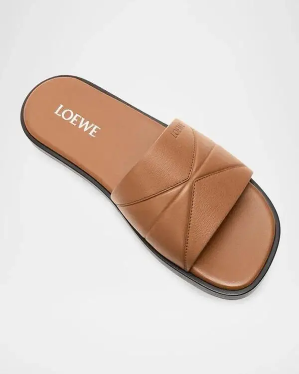 Loewe Apos;s Leather Slides
