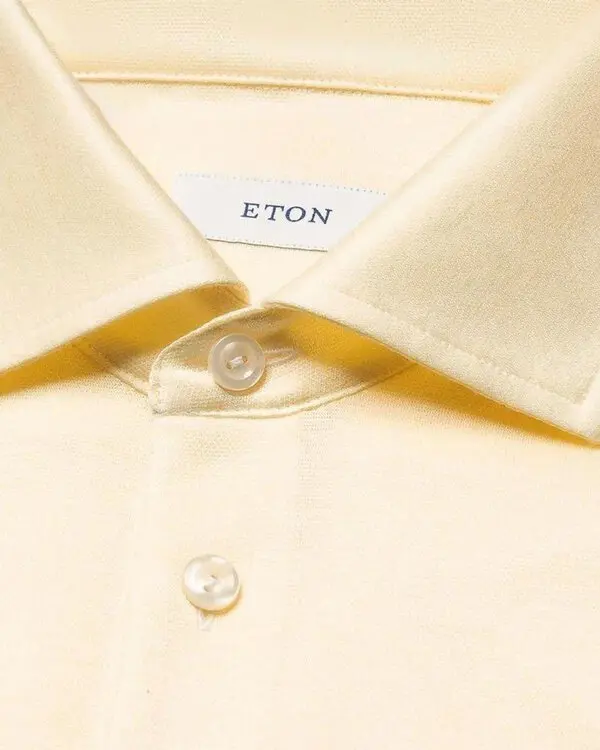 Eton Apos;s Knitted Cotton Polo Shirt