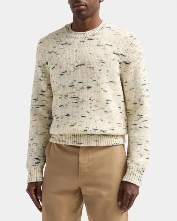 Vince Apos;s Wool Super Space Dye Crewneck Sweater