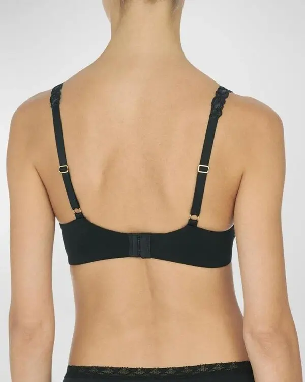 Natori Pure Luxe Contour Underwire Bra - Black