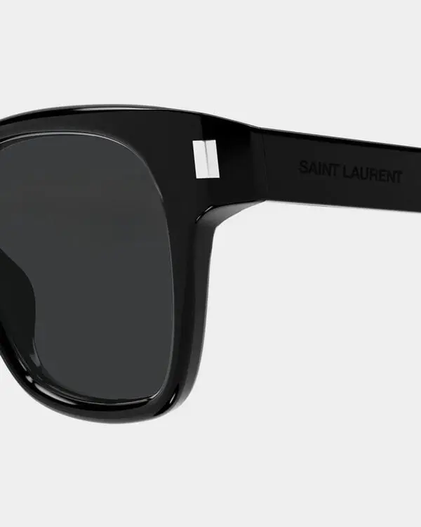 Saint Laurent Apos;s Square Acetate Sunglasses