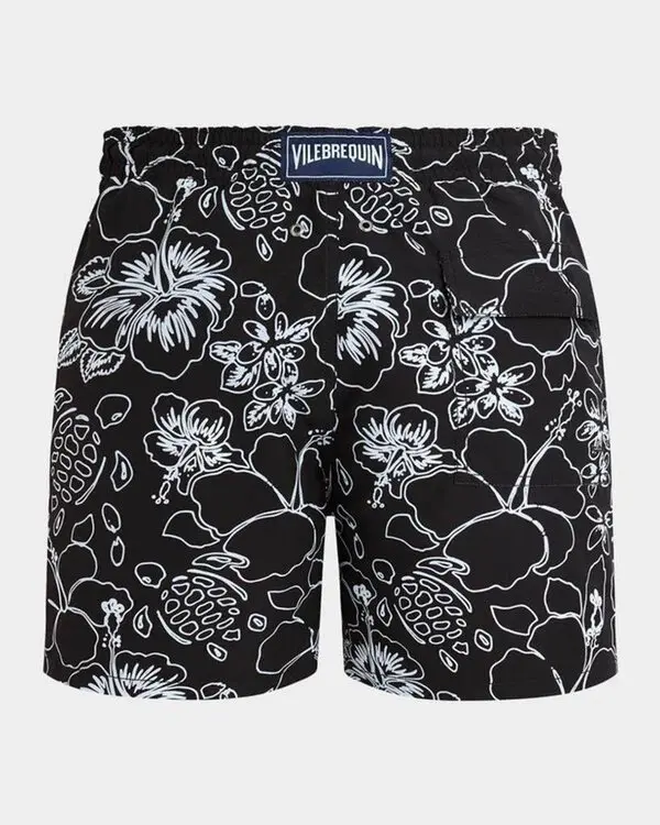 Vilebrequin Apos;s Turtle-print Swim Trunks