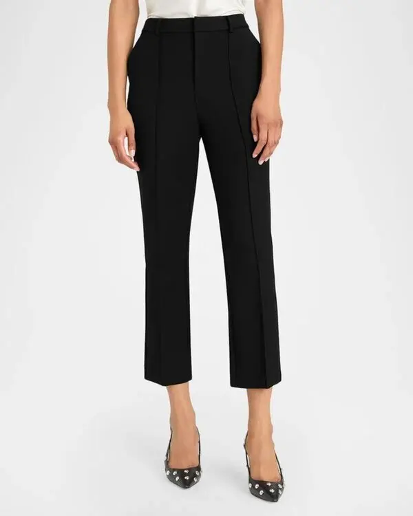 Cinq À Sept Emmy Cropped Straight-leg Pants