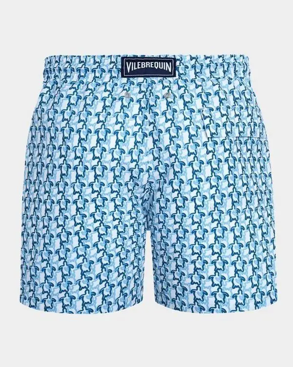 Vilebrequin Apos;s Turtle Net Swim Trunks