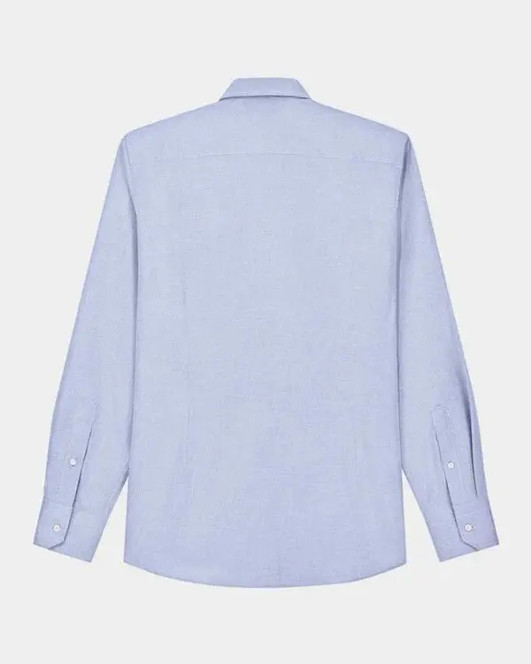Emporio Armani Apos;s Cotton Micro-jacquard Sport Shirt