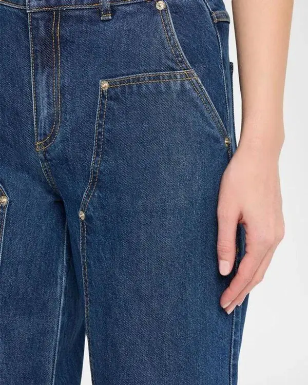 Cinq À Sept Ryker Wide-leg Jeans