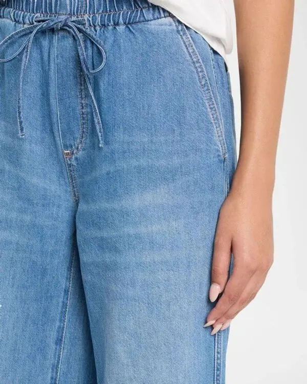 Ag Low-rise Drawstring Jeans - Galaxy