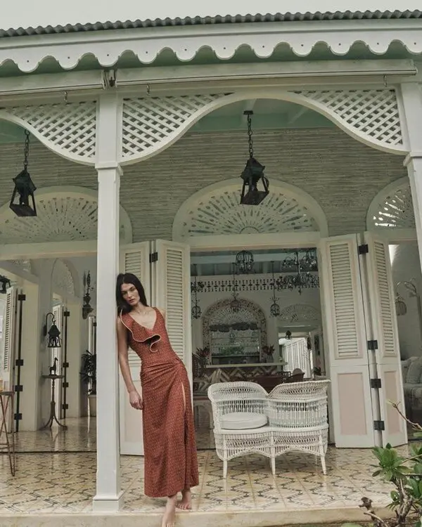 Johanna Ortiz Playa Grande Under The Sun Printed Maxi Skirt