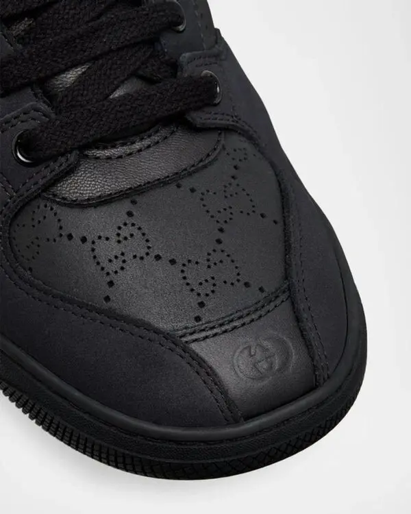 Gucci Apos;s Screener 3.0 Perforated Leather Sneakers