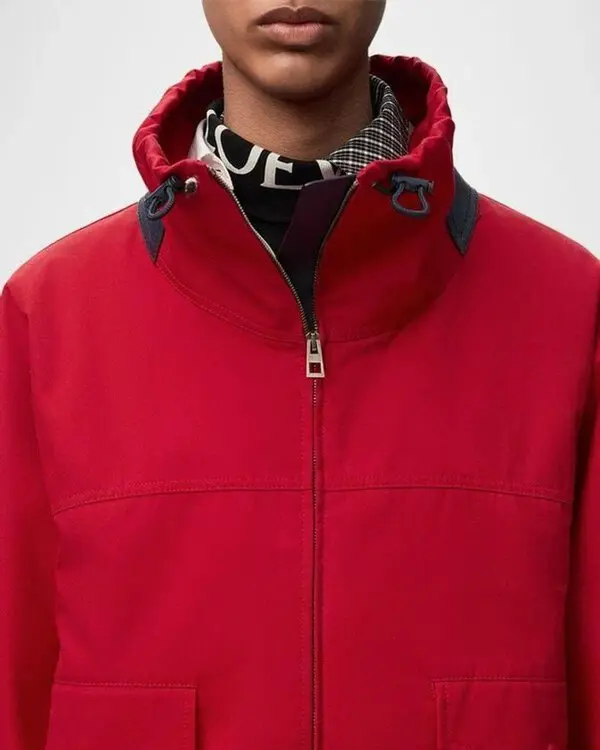 Loewe Lightweight Cropped Technical Jacket