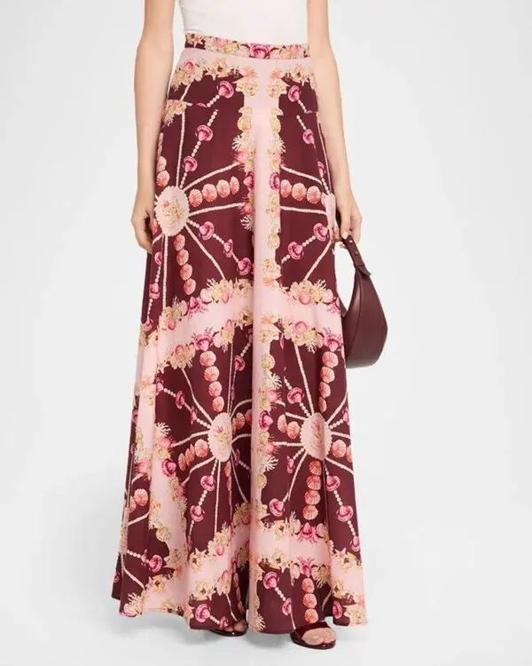 Cara Cara Gabriella Floral Poplin Maxi Skirt