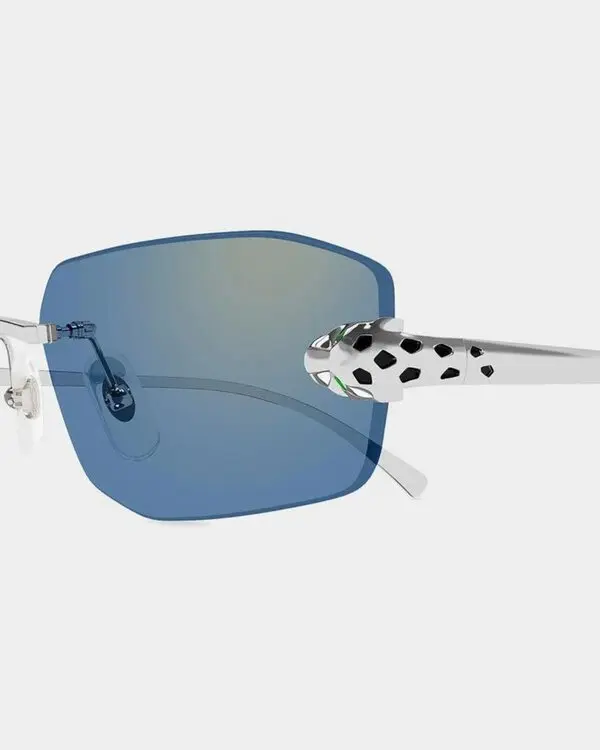 Cartier 56mm Oval Sunglasses