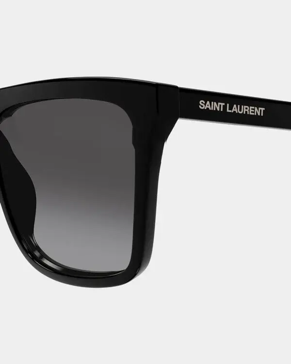 Saint Laurent Apos;s Rectangular Acetate Sunglasses
