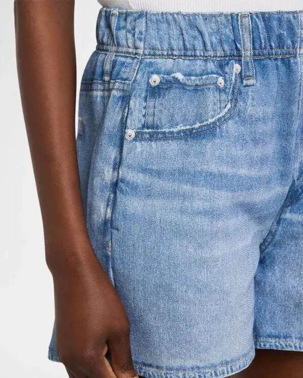 Rag & Bone Rb Miramar Terry Walking Shorts - Morse