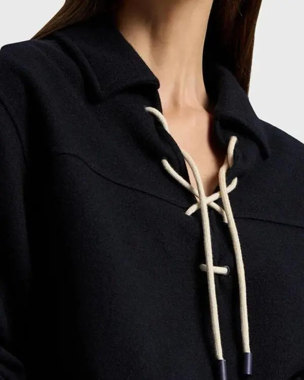Ralph Lauren Tyrus Felted Cashmere Jersey Sweatshirt - Icon Navy