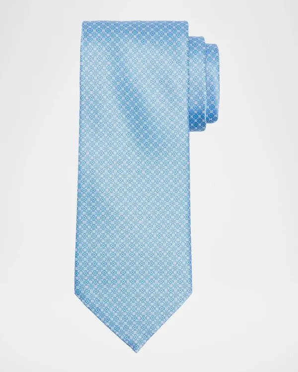 Stefano Ricci Apos;s Micro-floral Silk Tie - 014 Light