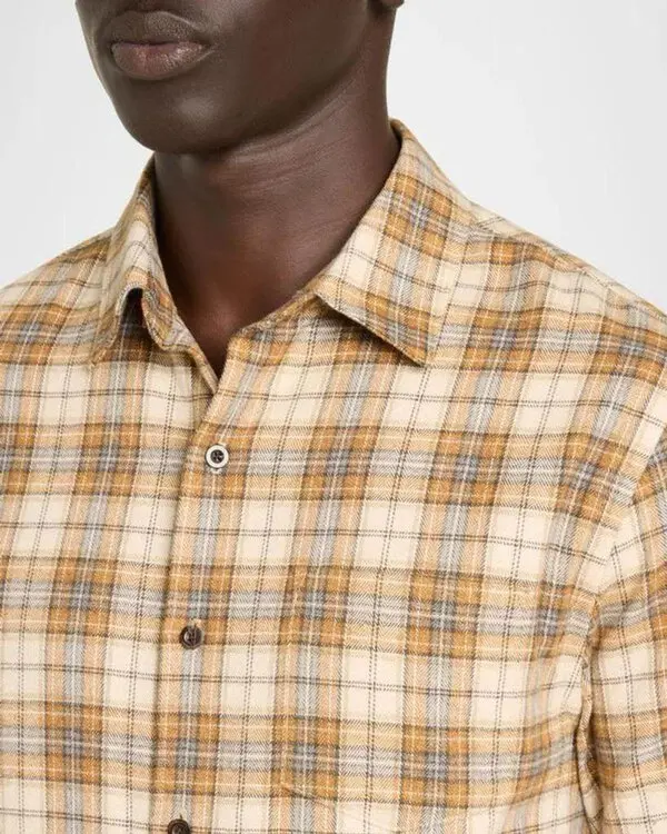 Vince Apos;s Jackson Cotton Plaid Button-down Shirt