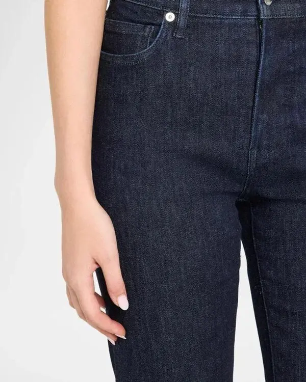 Veronica Beard Milla Slim Straight-leg Crop Jeans