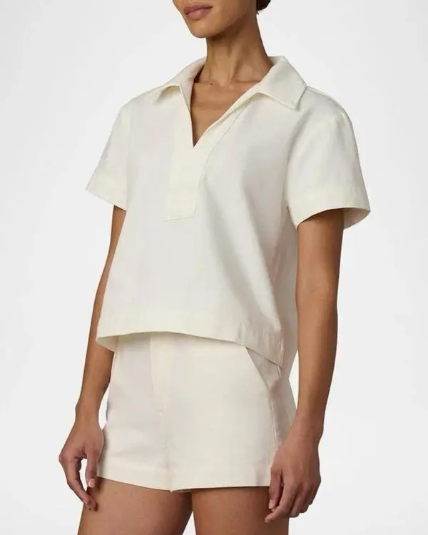 JOE & APOS;S JEANS The Lillian Denim Popover Cotton Shirt