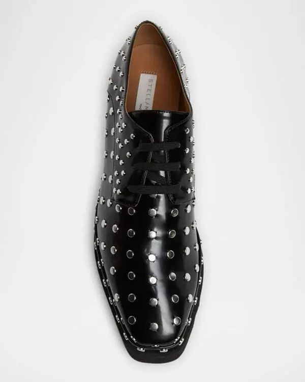 Stella McCartney 75mm Elyse Studded Derbys
