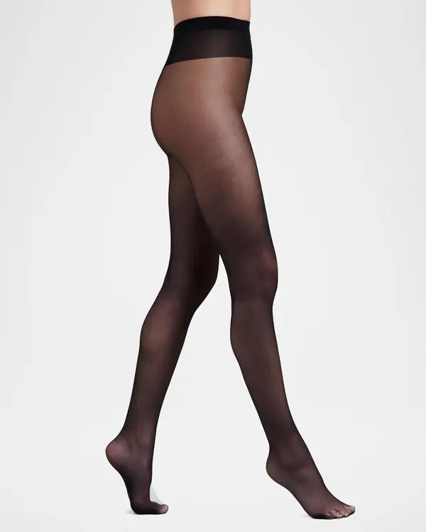 Wolford Individual 10 Pantyhose - Black