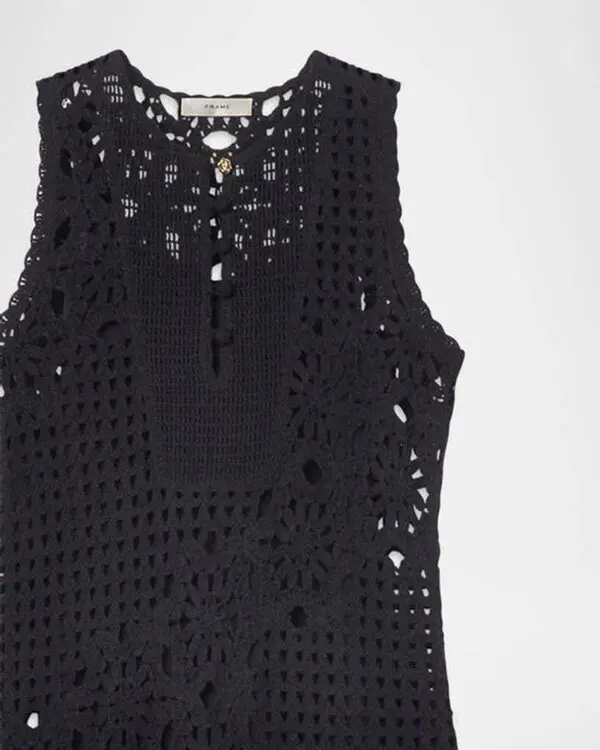 FRAME The Postcard Dress - Black