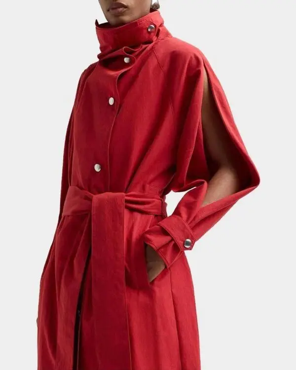 Proenza Schouler White Label Corey Belted Trench Coat